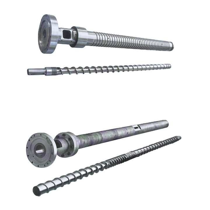 Screw Barrel 45/30 & 55/30 & 65/30 Nitride Single Screw And Barrel For ...