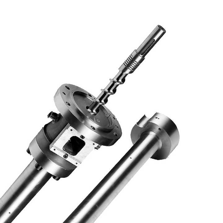Chrome Plating Single Screw Extruder Screw Barrel For Versatile ...